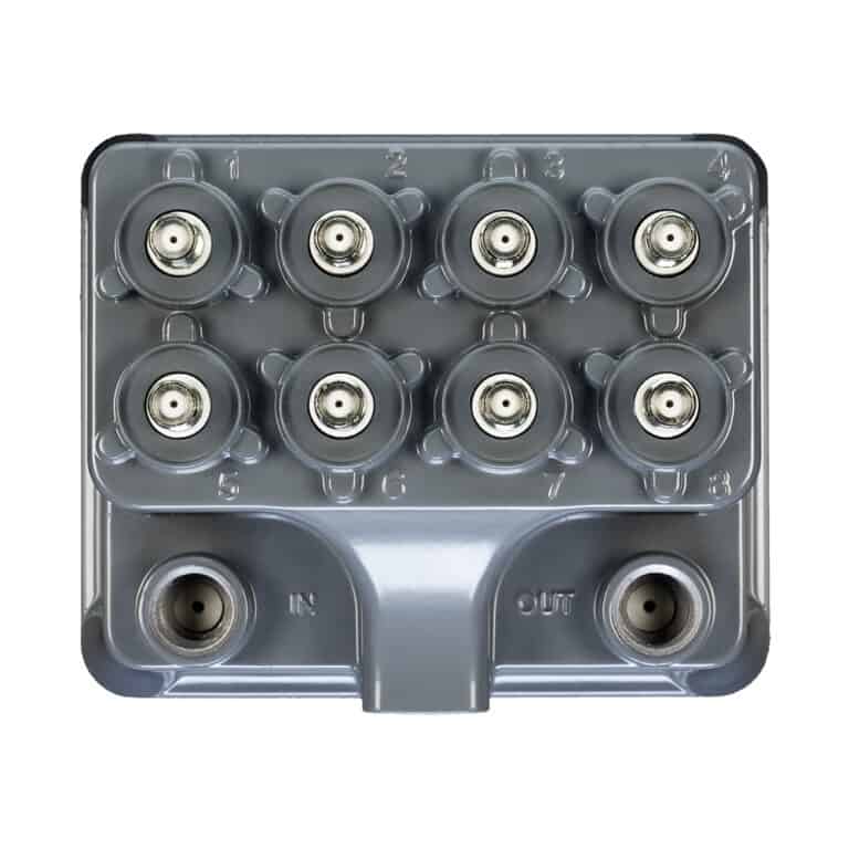 8-way 1.2 GHz 11 dB Double Galvanic MoCA®-enhancing outdoor tap w ...