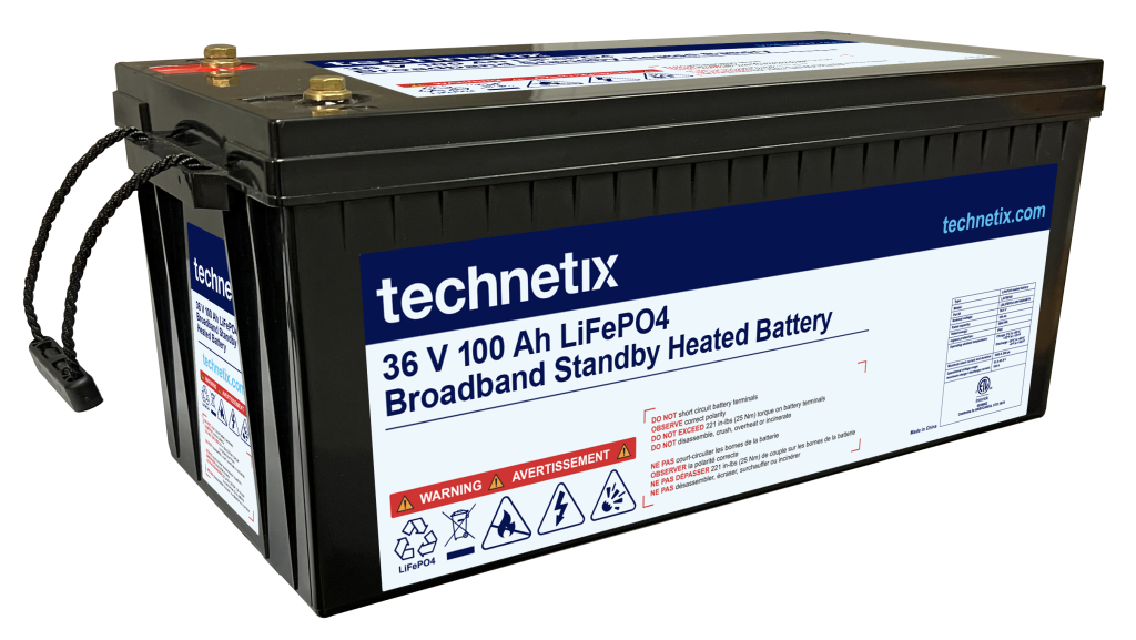 LiFePO4 Broadband Standby Batteries - Technetix EMEA
